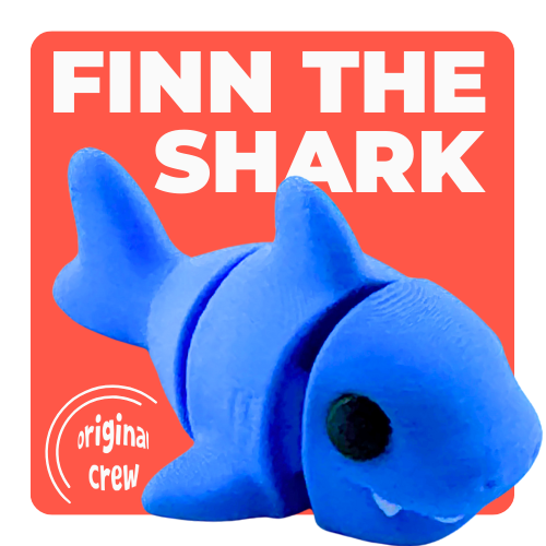 Finn the Shark | Original Crew – Flexlings